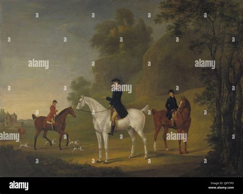 Thomas Stringer Lord Bulkeley And His Harriers His Huntsman John Wells And Whipper In R