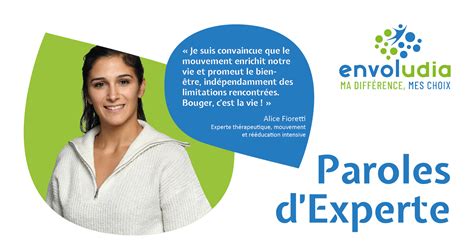 Paroles Dexperte Alice Fioretti Envoludia