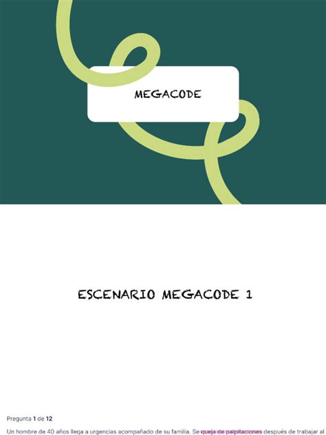 Acls Megacode Pdf Reanimación Cardiopulmonar Enfermedades Y