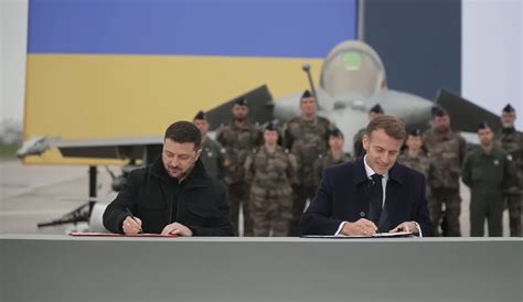 Зеленський і Макрон уклали угоду про постачання літаків та посилення ППО для України