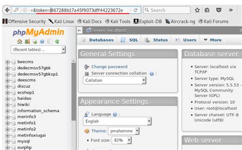 Web安全 PHPMyAdmin文件包含漏洞利用CVE 2014 8959 码小农的幸福生活 博客园
