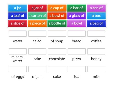 Partitive Expressions Match Up
