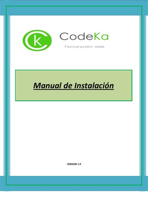 Manual De Instalación Pdf Php Servidor Apache