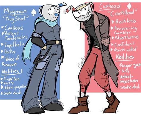 Mugman And Cuphead Myth Of The Machine The Cuphead Show Fanart