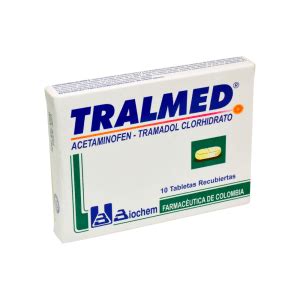 Tralmed ® Caja X 1o Tabletas Reg Sanitario Invima 2022m 0008882 R1