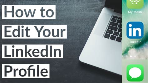 How To Edit Your LinkedIn Profile 2021 Guide YouTube