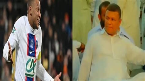 This Pakistani Man Is Footballer Kylian Mbappes Lookalike Netizens Call Him Mbappu Watch