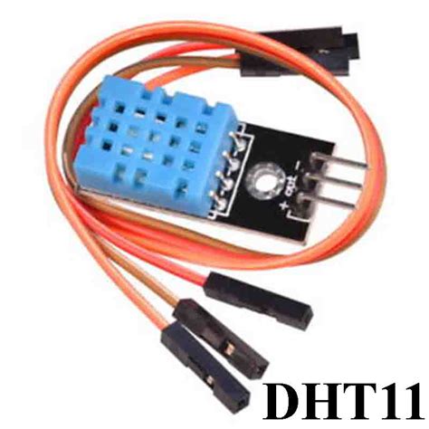 Dht11 Temperature And Humidity Sensor Module With 3 Female To Female Jumper Wire Eeeshopbd