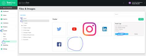 How To Change The Header Logo Footer Logo And The Favicon Browser Icon PromoTron Solutions A S
