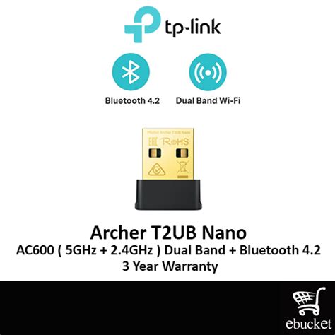Tp Link Archer T Ub Nano Ac Ghz Ghz Dual Band Nano Usb Size Wifi Adapter