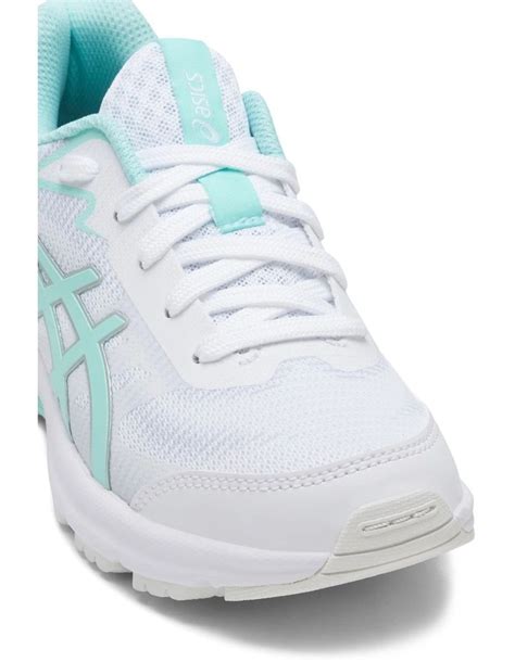 Asics Netburner Pro 4 Grade School Sport Shoes In White Myer