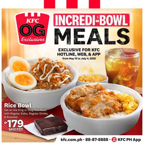 Kfc Rice Bowl Price List At Wendell Espinoza Blog
