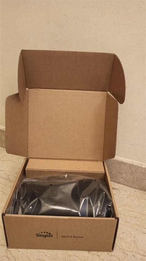 BNIB Singtel Wifi 6 Router Askey RT5703W Computers Tech Parts Accessories Networking On