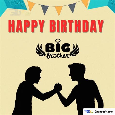 Happy Birthday For Brother Gif Gifsbuddy Com