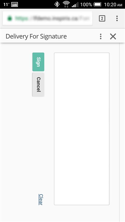 Forms Signature Within Mobile Browser Does Display In Correct Orientation Laserfiche Answers