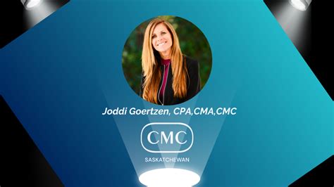 Joddi Goertzen Cmc Saskatchewan Member To Strategic Leader In Global