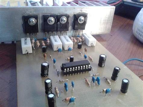 Усилитель низкой частоты УНЧ на микросхеме Tda7250 Усилитель Схемотехника Электроника