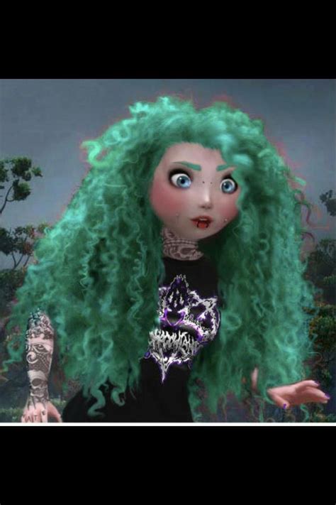 Punk Merida Goth Disney Punk Disney Disney Princess Tattoo