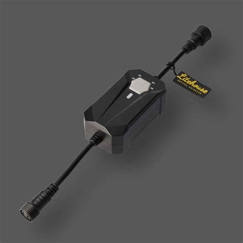 Litehouse Smart Control Dimmer With Remote For Plug In Festoon Bulb String Lights