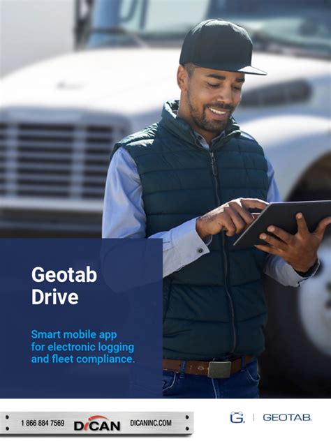 Geotabdrive App Brochuredican Inc Pdf Computing