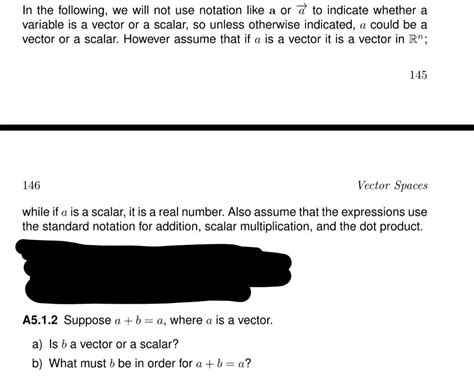 Solved In The Following We Will Not Use Notation Like A Or Chegg