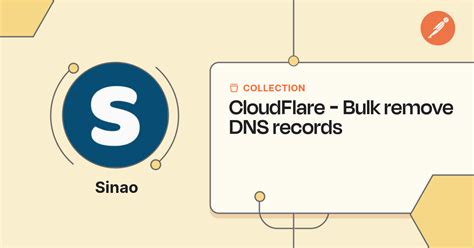 Cloudflare Bulk Remove Dns Records Get Started Postman Api Network