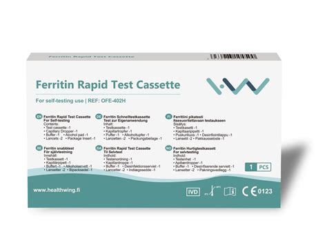 Ferritin Rapid Test Cassette Handw Biotech