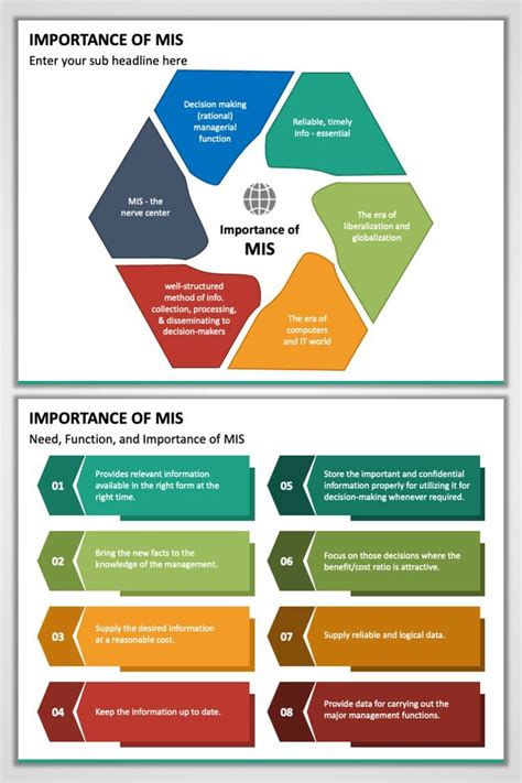 Importance Of MIS Business Powerpoint Templates Power Point Template Presentation Design