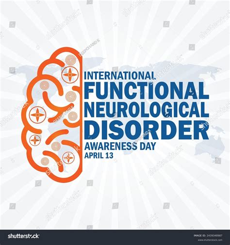 International Functional Neurological Disorder Awareness Day Stock Vector Royalty Free