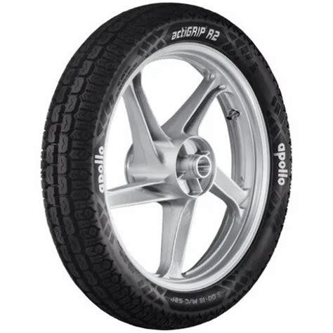 Light Vehicle Apollo Actigrip R2 R2 300 18 Motorcycle Tube Tyre At ₹ 3500unit In Guwahati