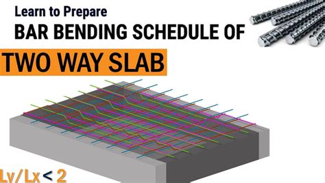 BAR BENDING SCHEDULE OF TWO WAY SLAB CIVILGURUVU