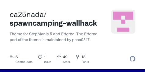 github ca25nada spawncamping wallhack theme for stepmania 5 and