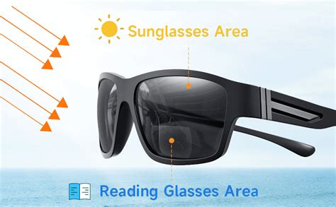 Skyoak 2 Pack Upgraded Unbreakable Bifocal Reading Sunglasses Men Tr90 Frame Wrap
