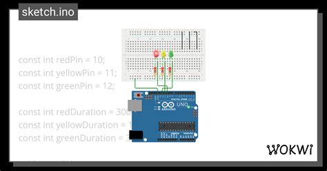 Activity 5 Traffic Lights Wokwi Esp32 Stm32 Arduino Simulator