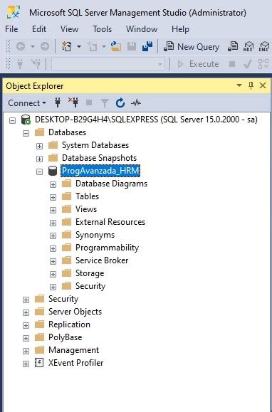Programación Avanzada NET INSTALAR SQL SERVER