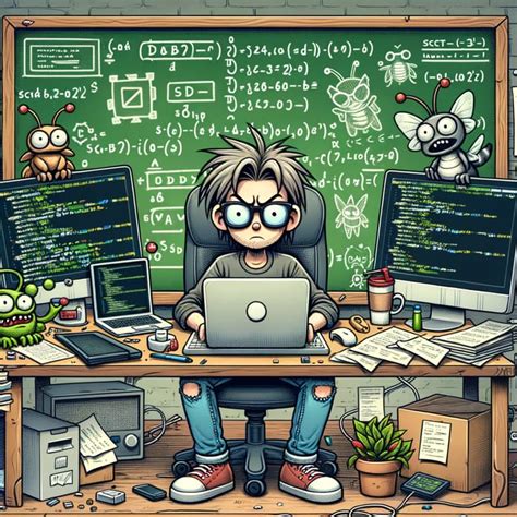 Funny Software Developer Cartoon Humor Ai Art Generator Easy Peasyai