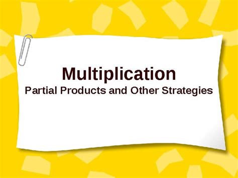 Intermediate Multiplication Strategies Powerpoint By Mr Meldrum Math And More