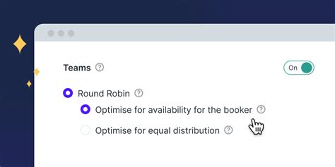 round robin scheduling decide the order that your team gets bookings
