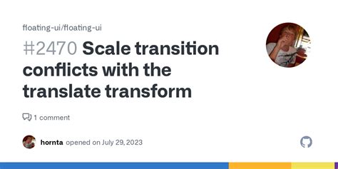 Scale Transition Conflicts With The Translate Transform · Issue 2470