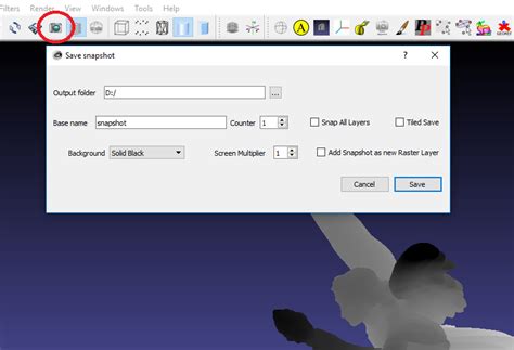 Python Ply Polygonal Mesh To 2d Depth Map Stack Overflow