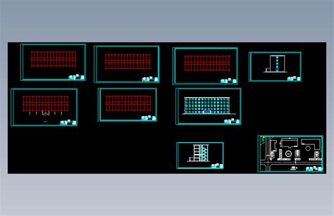 建筑面积为4073 3平米，五层框架办公楼（计算书、建筑、结构图、开题报告） Autocad 2007 模型图纸下载 懒石网
