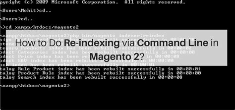 How To Do Re Indexing Via Command Line In Magento 2 Envision Ecommerce
