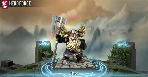 Thor Made With Hero Forge