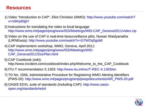 Common Alerting Protocol Overview Ppt