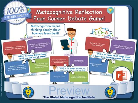 tutor time metacognition and self regulated learning resources