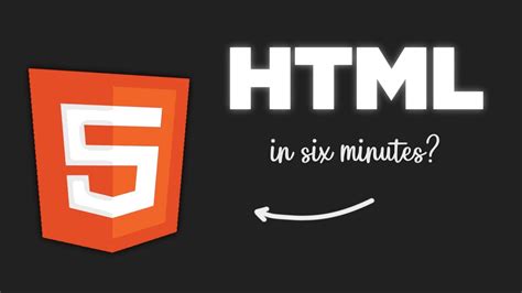 Learn Html Fast Simple And Easy Youtube