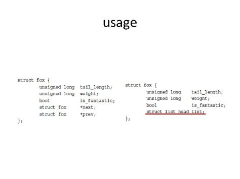 Kernel Data Structures Outline Linked List Queues Maps