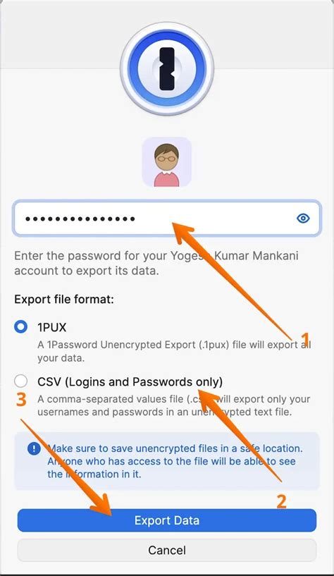 how to export passwords and other data from 1password tech junkie