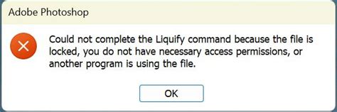 Solved Could Not Complete The Liquify Command Version 25 Page 2