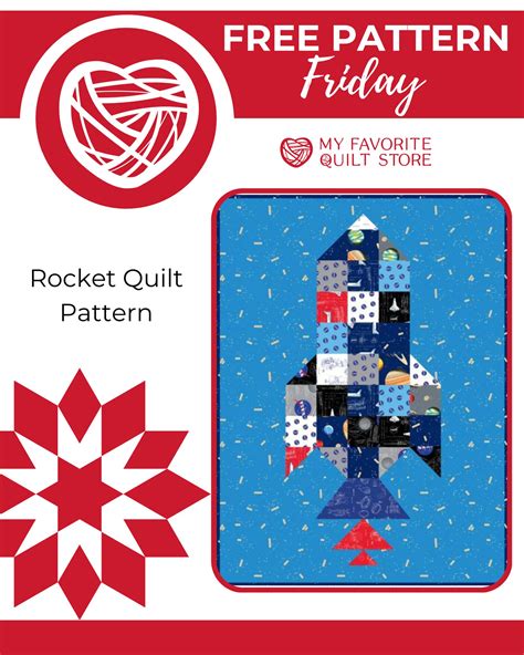🚀 Free Pattern Friday 🚀 Blast My Favorite Quilt Store